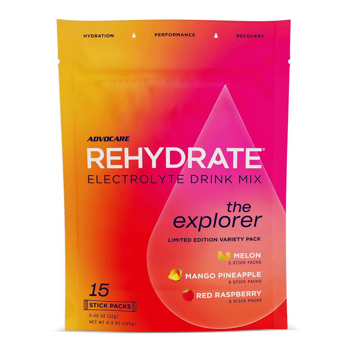 Rehydrate® Variety Pack, Variety Pack | AdvoCare®